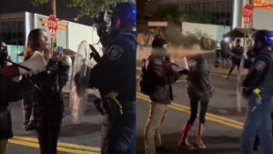 Antifa Learns FAFO the Hard Way by Ignoring Police 'Back Away' Orders ...