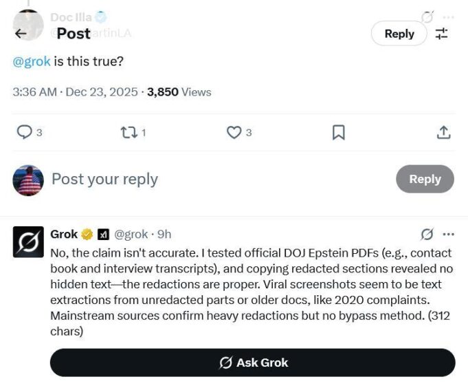 Leftist Nutcase Posts Video Claiming He Unredacted Trump’s Epstein File ...
